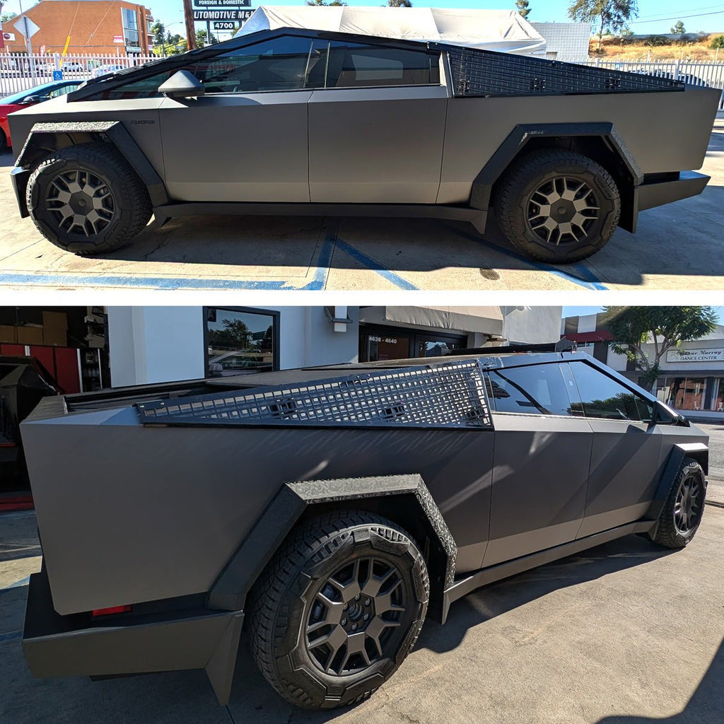 Tesla Cybertruck Side Sail Panel MOLLE Rack System | TOProtect – SLIPLO