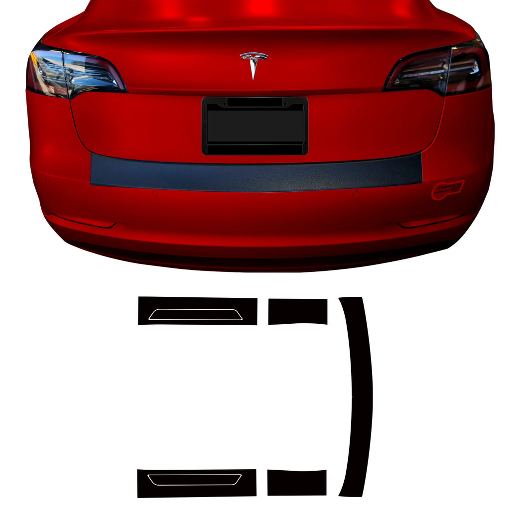 Tesla Model 3 Door Jambs & Luggage Area Protection Guard Kit ...